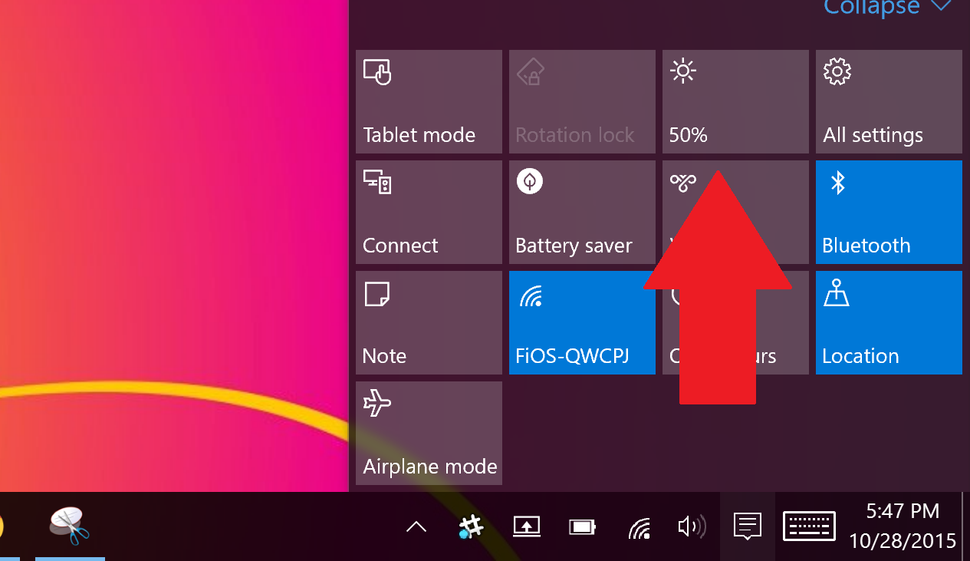 How to control screen brightness on the Surface Pro 4 and Surface Book ...