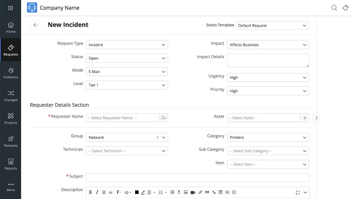 ManageEngine ServiceDesk Plus review | TechRadar
