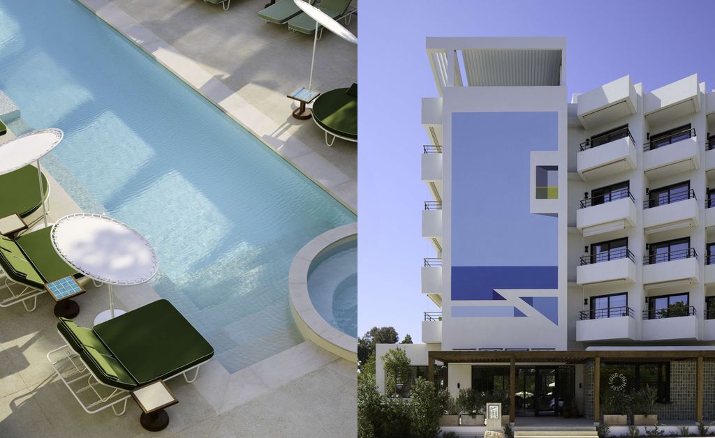Tour an Athens hotel that doubles up as a retro swim club | Wallpaper*