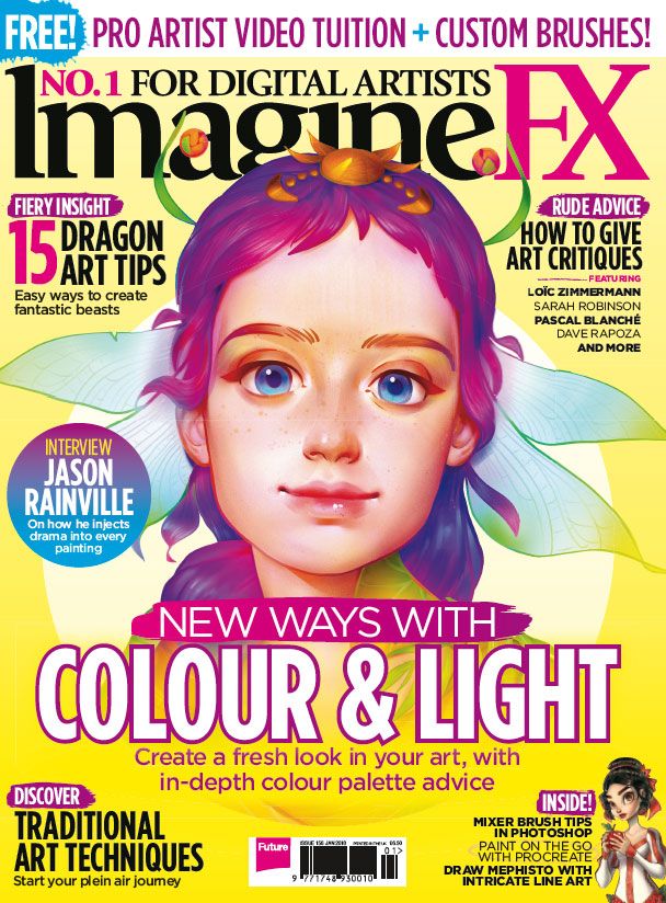 Discover New Colour And Light Skills In Imaginefx Issue 156 Creative Bloq