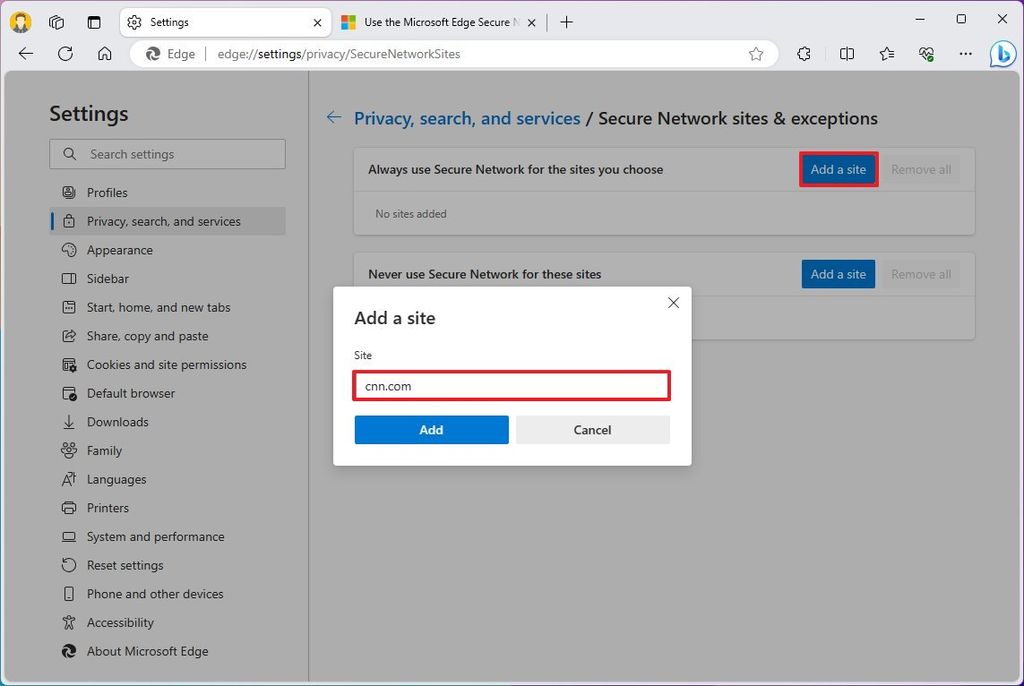 How to use Microsoft Edge's built-in VPN | Windows Central