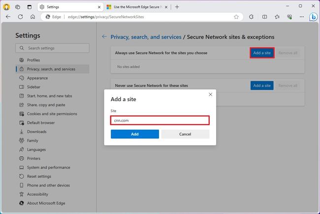 How to use Microsoft Edge's built-in VPN | Windows Central