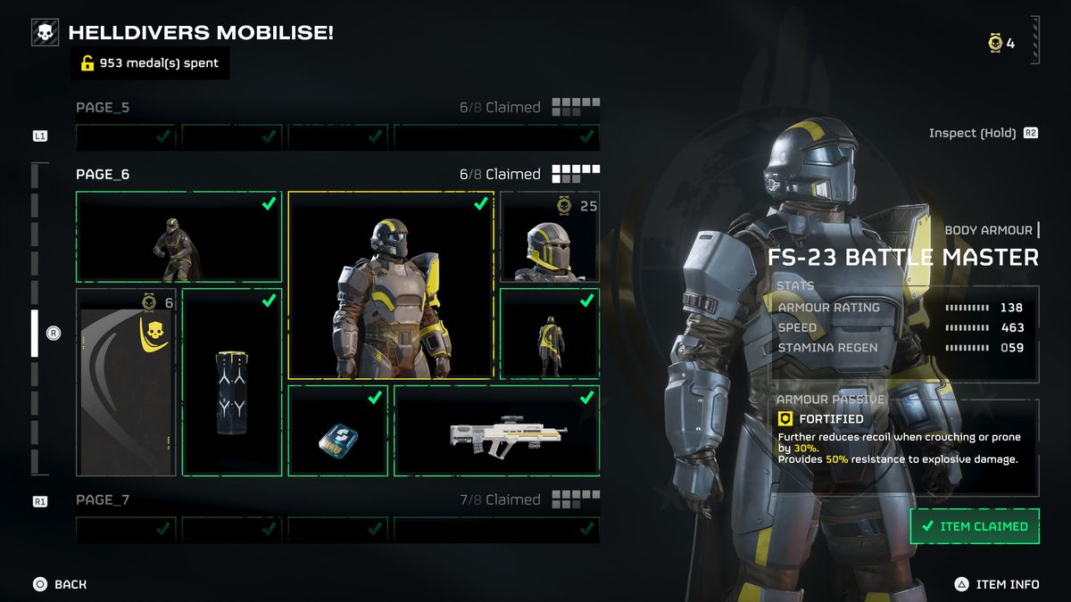 Helldivers 2 best armour tier list: Strong passives and early sets to ...