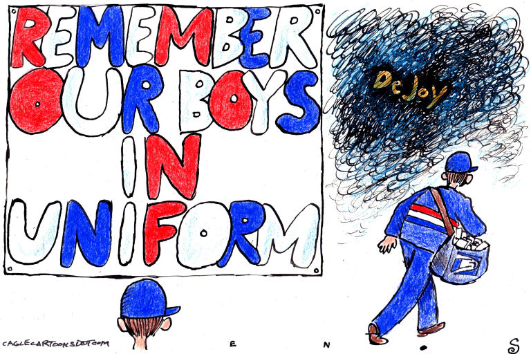 Editorial Cartoon U.S. dejoy usps | The Week