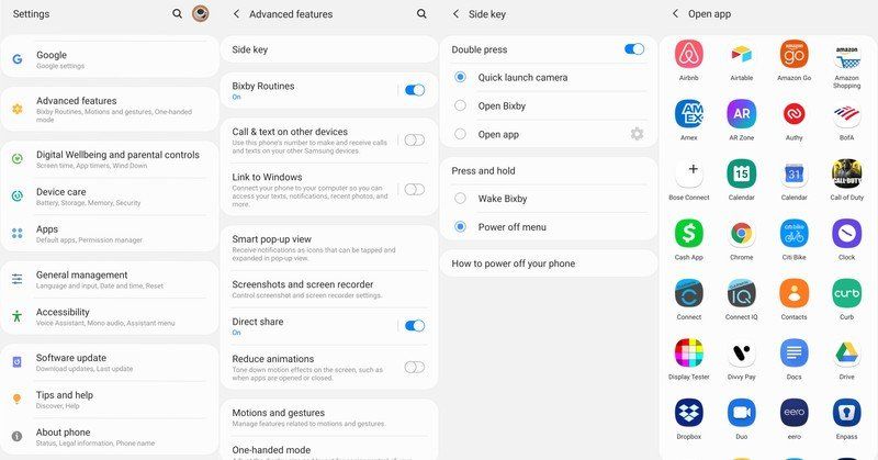 How to change the Side Key function on your Samsung Galaxy S or Note ...
