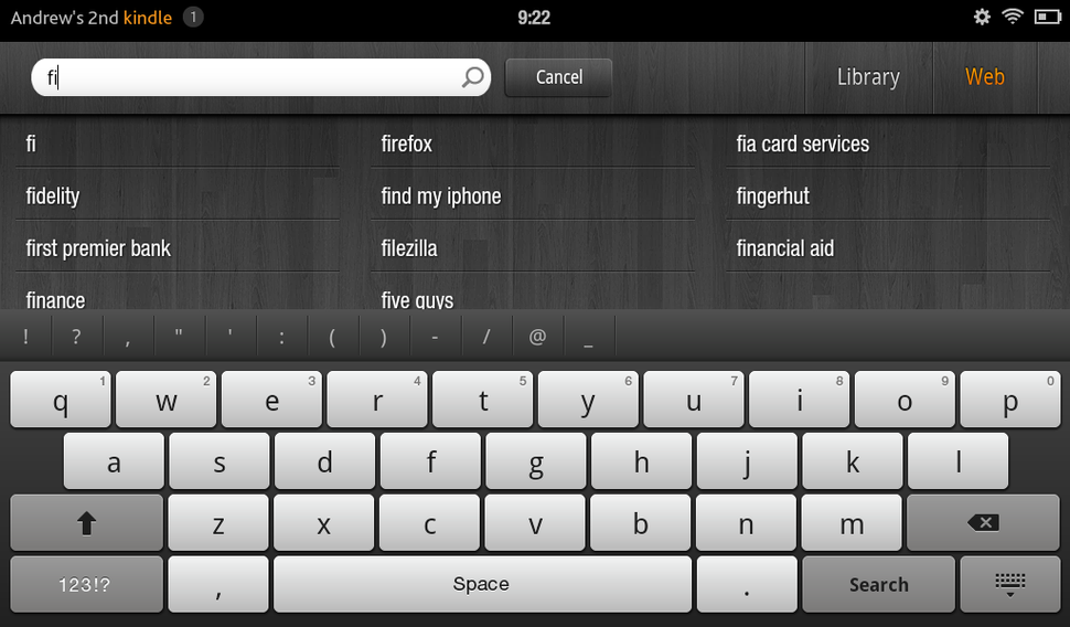 Quick Navigation Tour - The Amazon Kindle Fire: Benchmarked, Tested ...