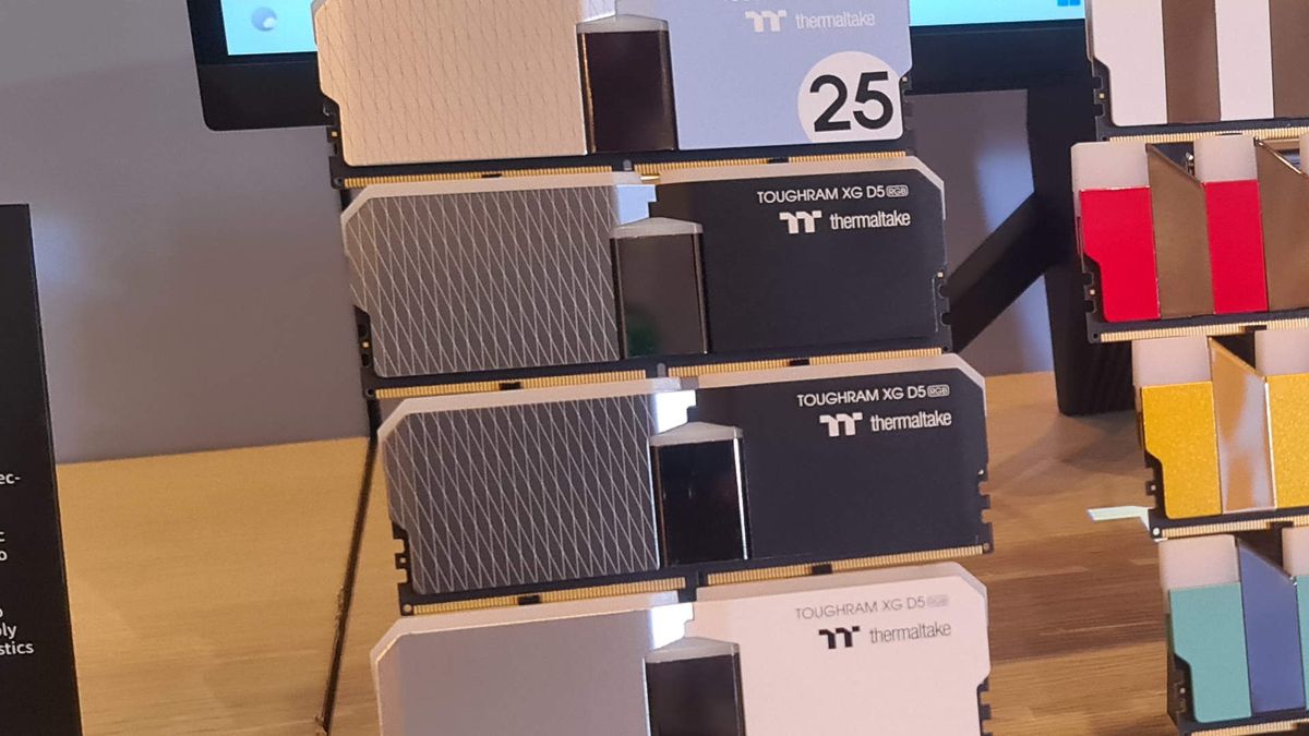 I know I'm not alone in thinking Thermaltake's RGB DDR5 memory looks ...