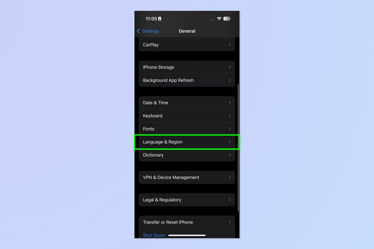 How to change language on iPhone | Tom's Guide