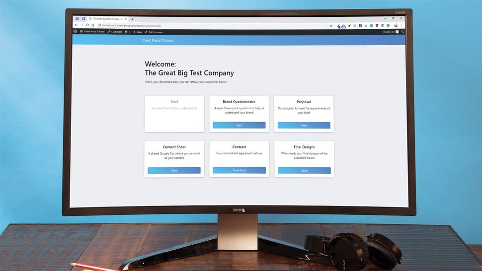 Build a client portal with WordPress | Creative Bloq