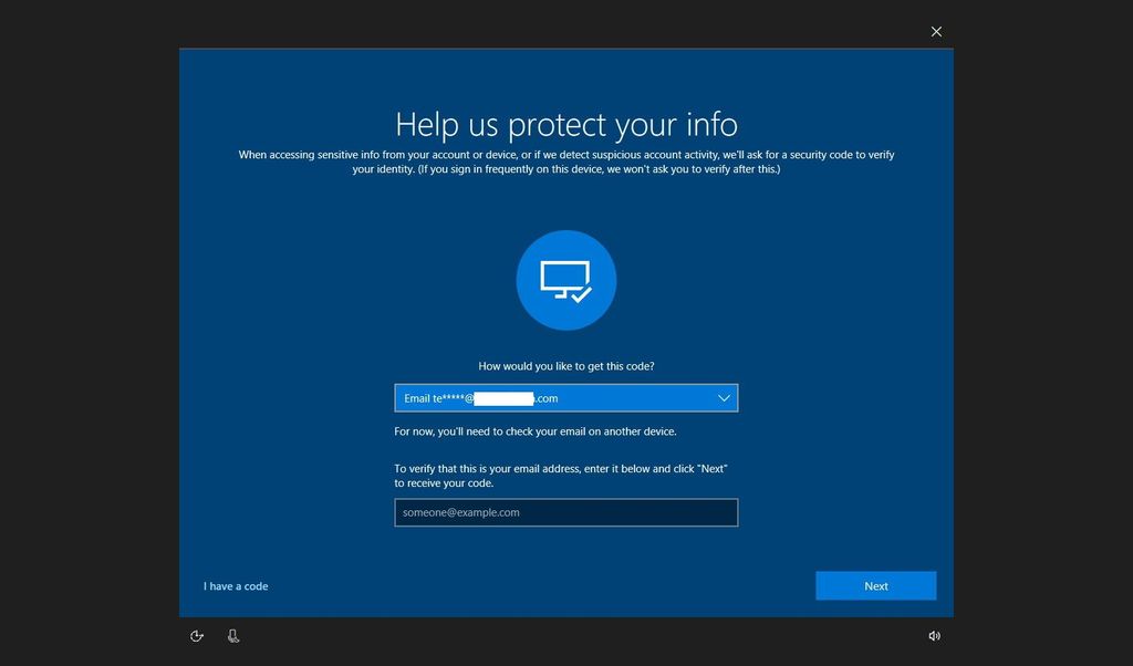 How to reset password from the Lock screen on the Windows 10 Fall ...