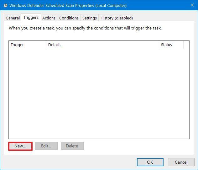 How to schedule a Windows Defender Antivirus scan on Windows 10 ...