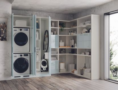 Utility room shelving for a beautifully organized space | Livingetc