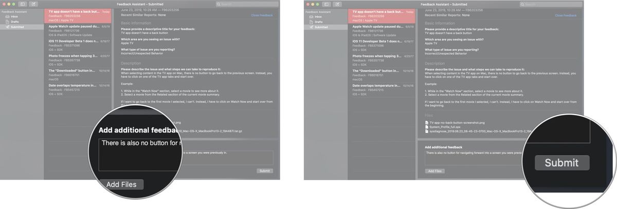 How to send feedback to Apple about macOS betas | iMore