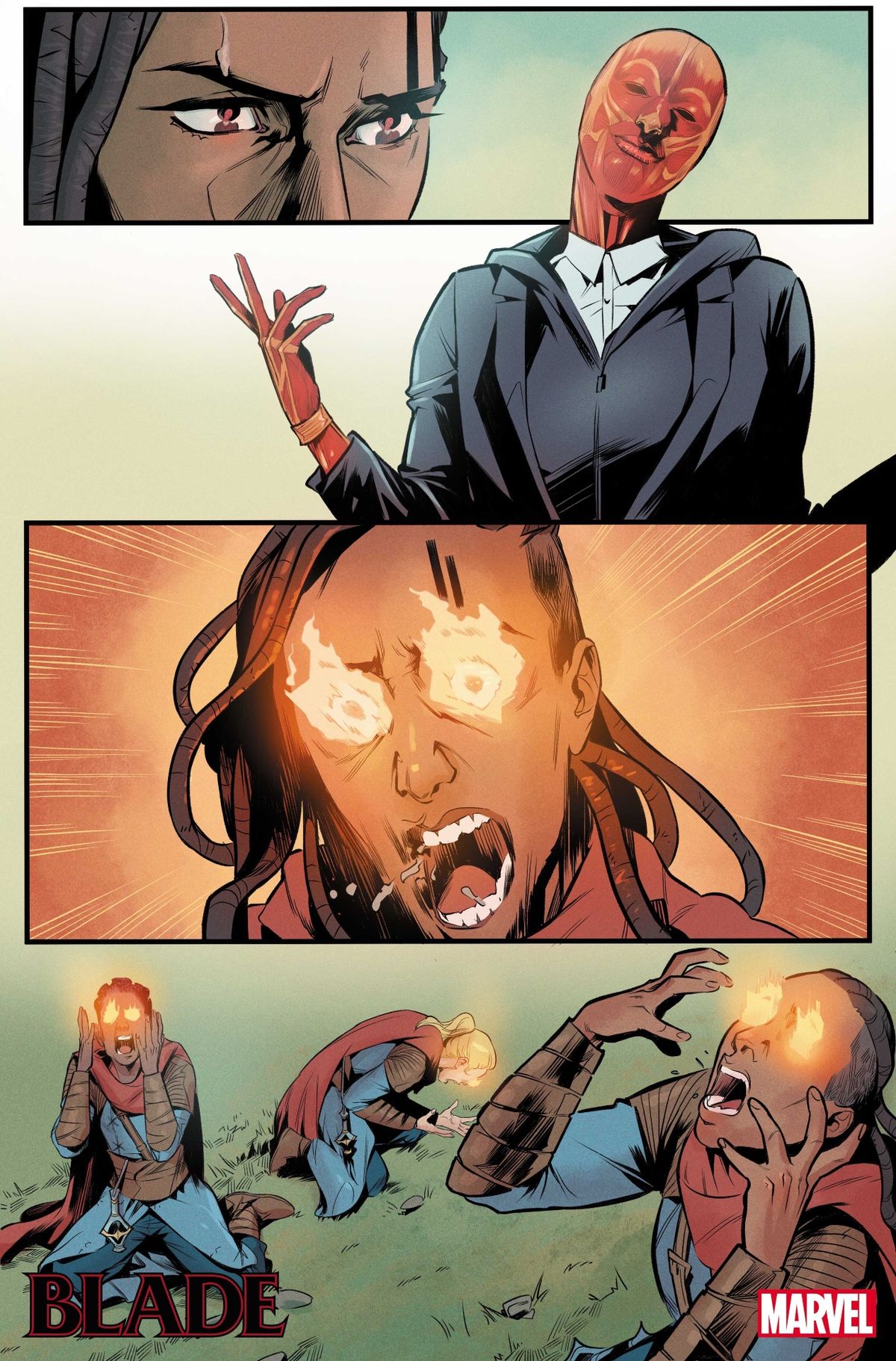Blade battles his new arch-enemy in Blade #5 | GamesRadar+