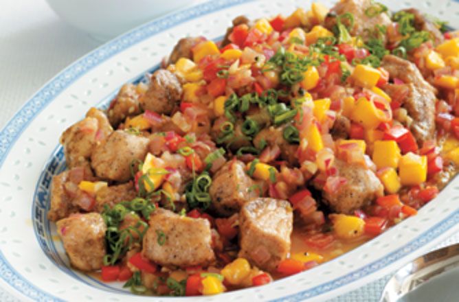 Sweet and sour mango pork | Dinner Recipes | GoodtoKnow