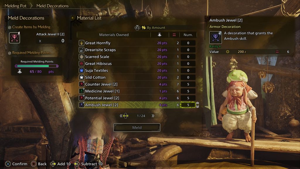 Monster Hunter Wilds decorations: How to obtain, craft, and equip them ...
