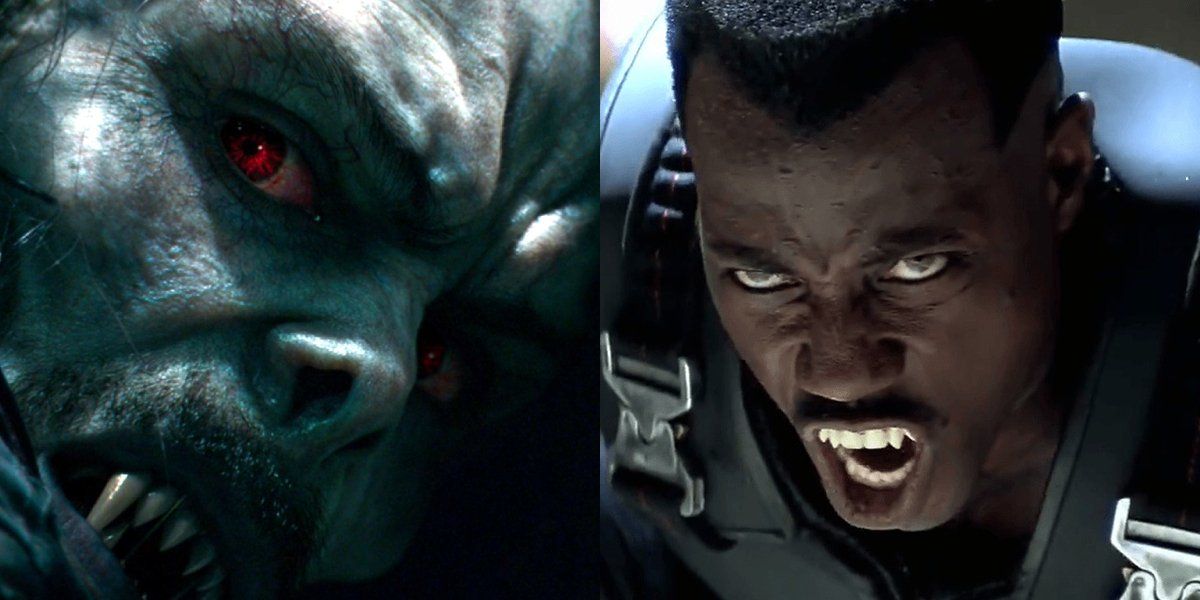 Morbius Vs. Blade: Can The Living Vampire Take On Marvel's Vampire ...