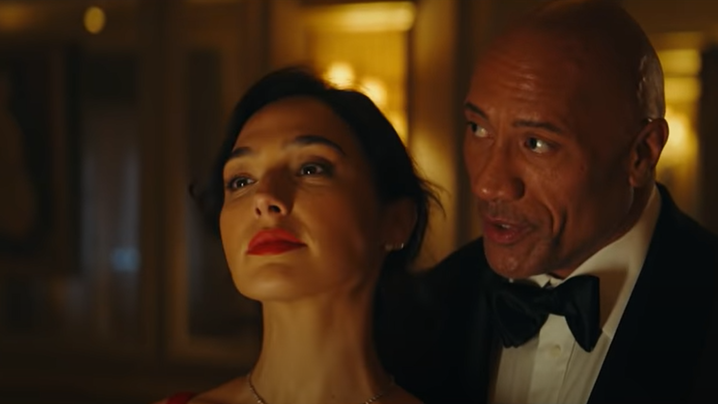 ‘Red Notice’ trailer pits Dwayne Johnson, Ryan Reynolds against Gal ...