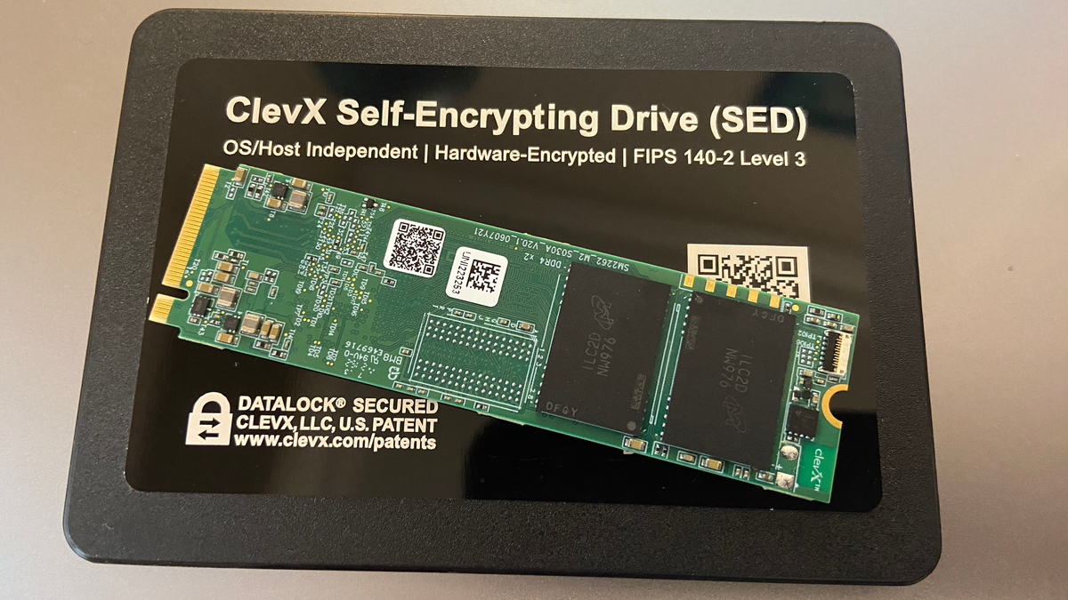 ClevX's DataLock Secures M.2 SSDs With a Smartphone | Tom's Hardware