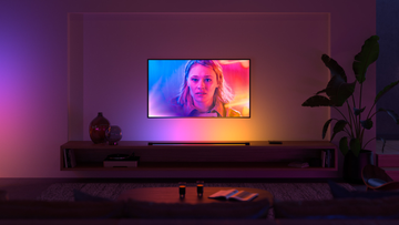 I tried the Philips Hue entertainment lighting for the first time, and ...