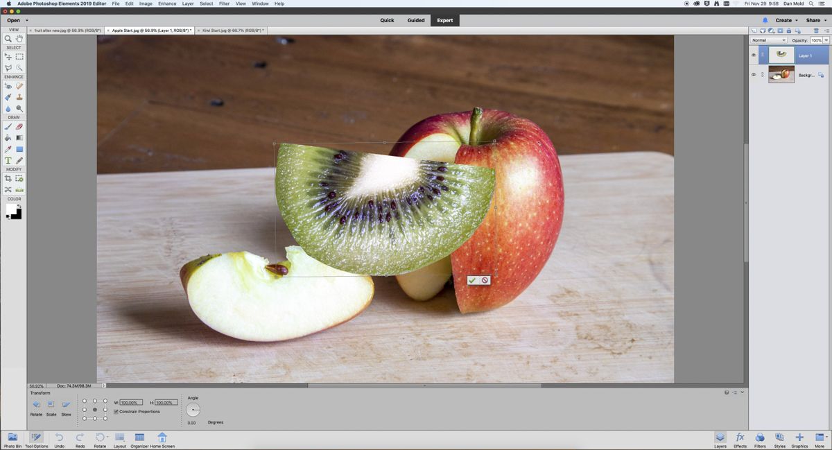 Make freaky Frankenstein fruit creations in Photoshop Elements ...