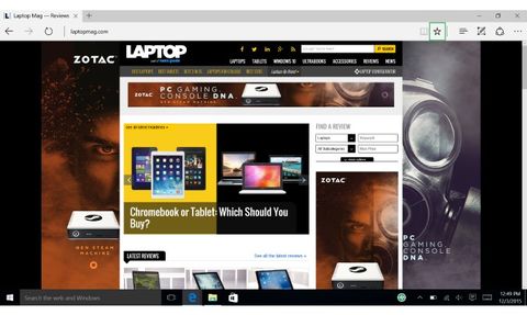 How to Favorite/Bookmark a site in Microsoft Edge | Laptop Mag