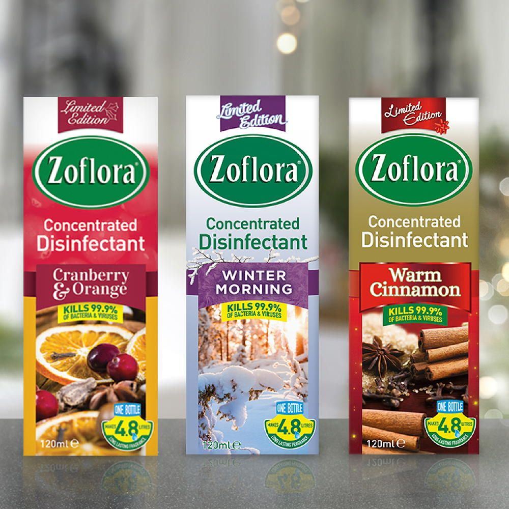The Zoflora Christmas fragrances go on sale this October | Ideal Home