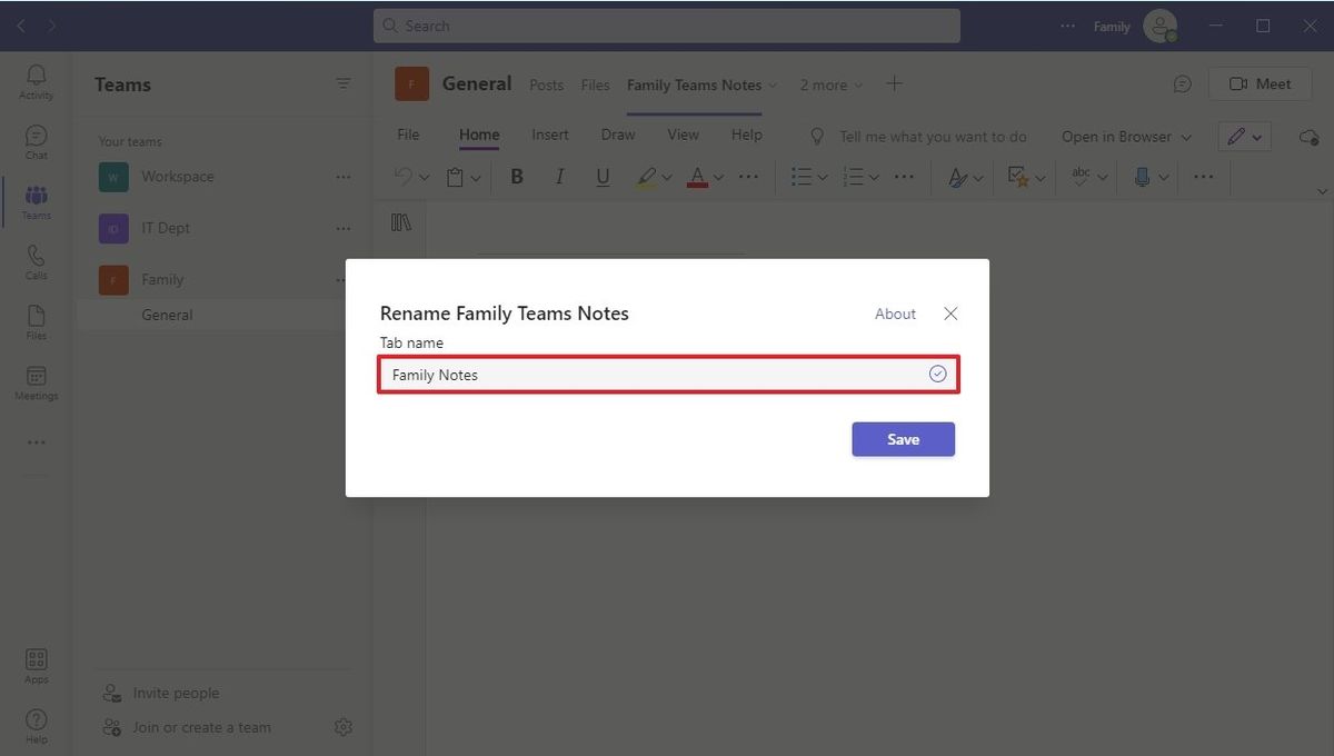 How to add OneNote to Microsoft Teams | Windows Central