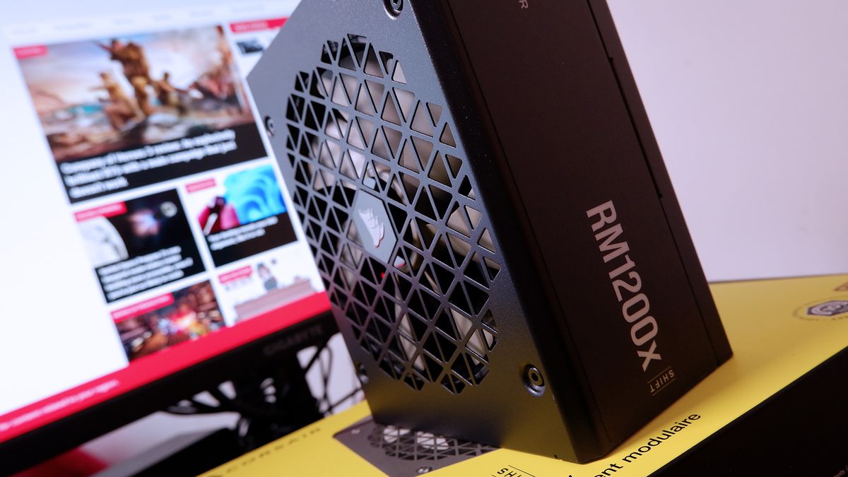 This PSU with connectors in all the wrong places is actually a breeze ...