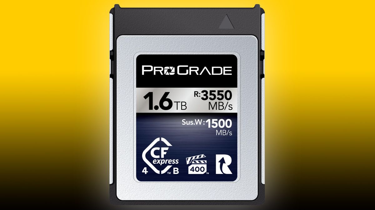 ProGrade Digital's latest CFexpress 4.0 cards are too fast for current ...