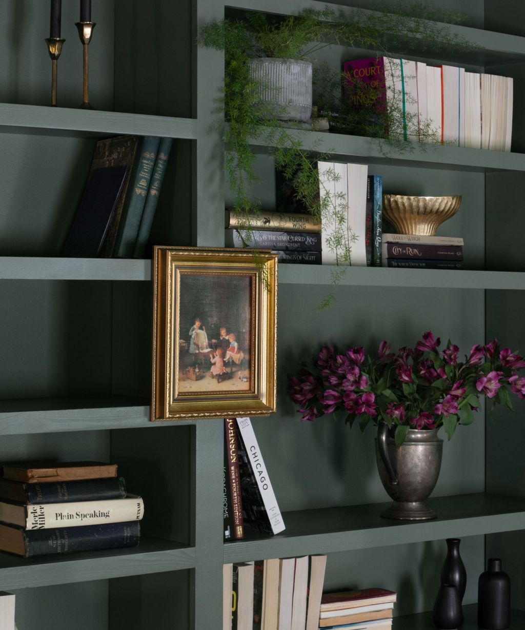 This serene and stylish home library offers a literary escape | Homes ...