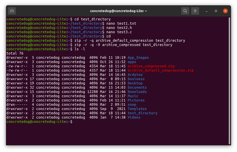 How To Zip Files in the Linux Terminal | Tom's Hardware