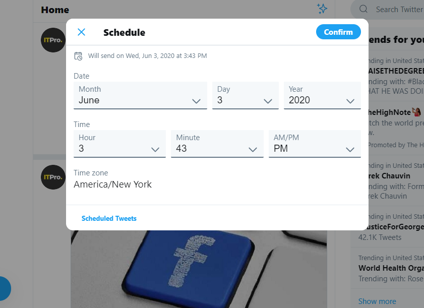 Twitter launches feature to schedule tweets | IT Pro