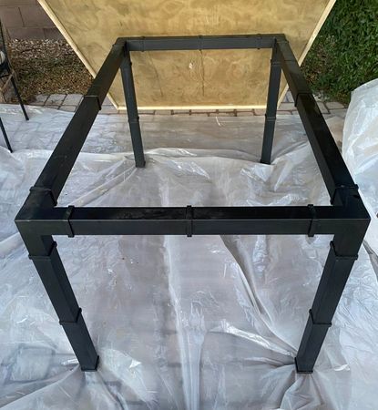 A DIY concrete table for just $50 - here's how one creative homeowner ...