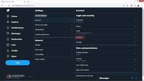 How to change your Twitter password or reset it | TechRadar