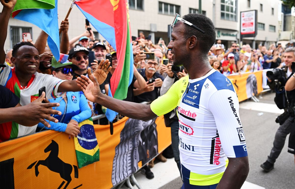 Biniam Girmay's Tour de France stage win shines a light on visa issues facing young African ...