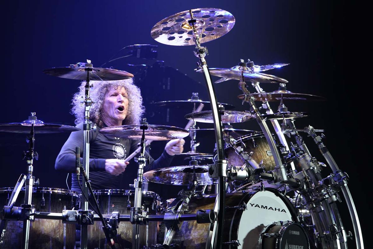What the drummer sees: behind the kit with Metallica, Rush, AC/DC and ...