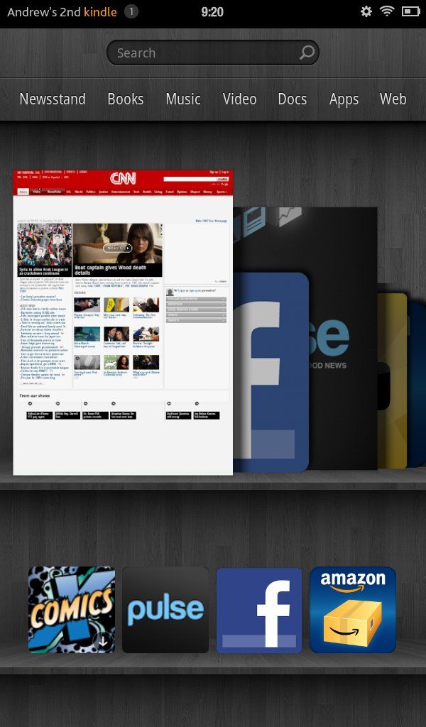 Quick Navigation Tour - The Amazon Kindle Fire: Benchmarked, Tested ...