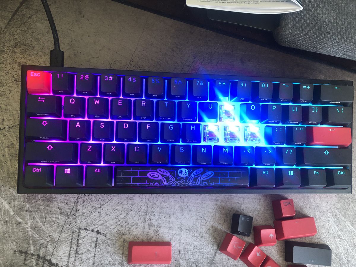 HyperX x Ducky One 2 Mini gaming keyboard review | PC Gamer