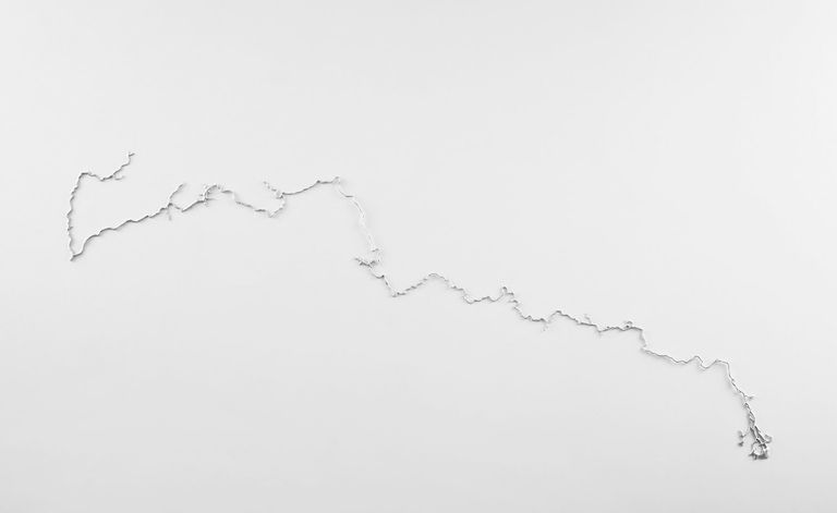 Maya Lin's river sculptures at Pace, Hong Kong | Wallpaper*