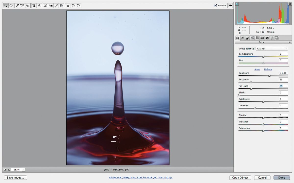 Water drop photography: freeze water splashes with off-camera flash ...