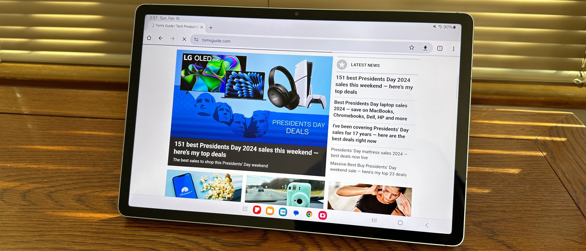 Samsung Galaxy Tab S9 FE Plus review | Tom's Guide