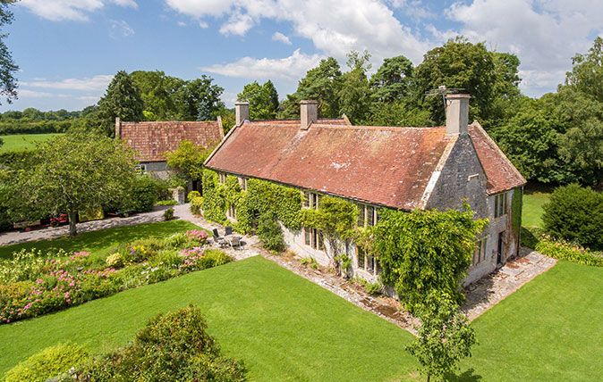 A magical medieval manor just outside Glastonbury, available for the ...