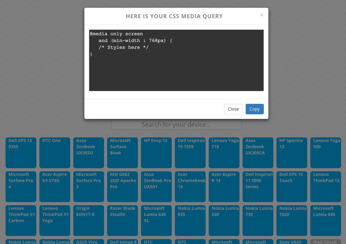 Online tool takes the guesswork out of CSS media queries | Creative Bloq