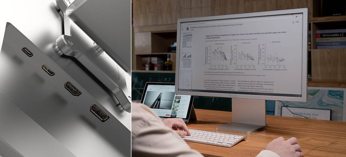 Boox's E-Ink External Monitor for Laptops Available, 25-Incher Incoming ...