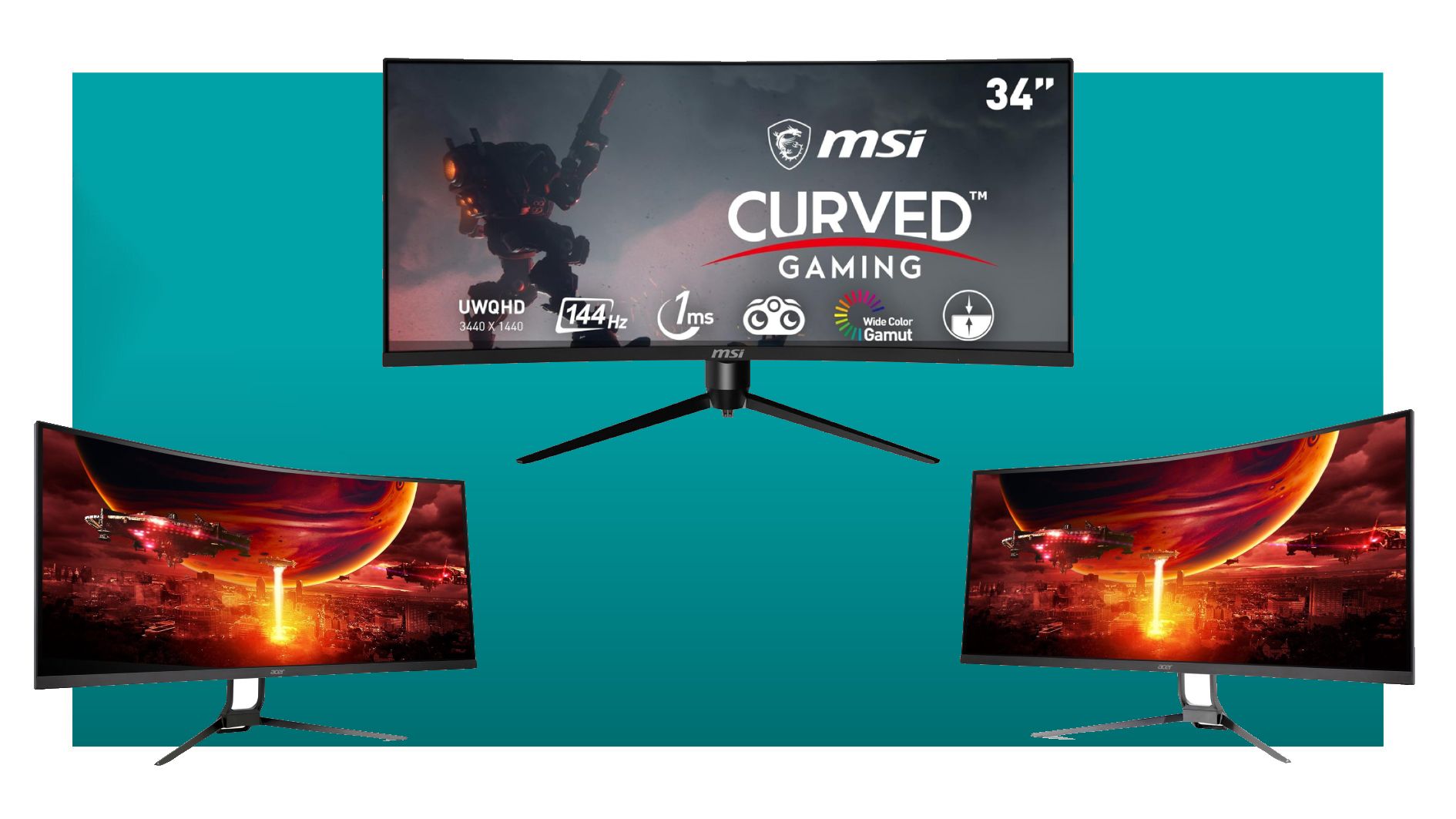 This $249 144Hz MSI beauty is just one of three super-cheap 34-inch ...
