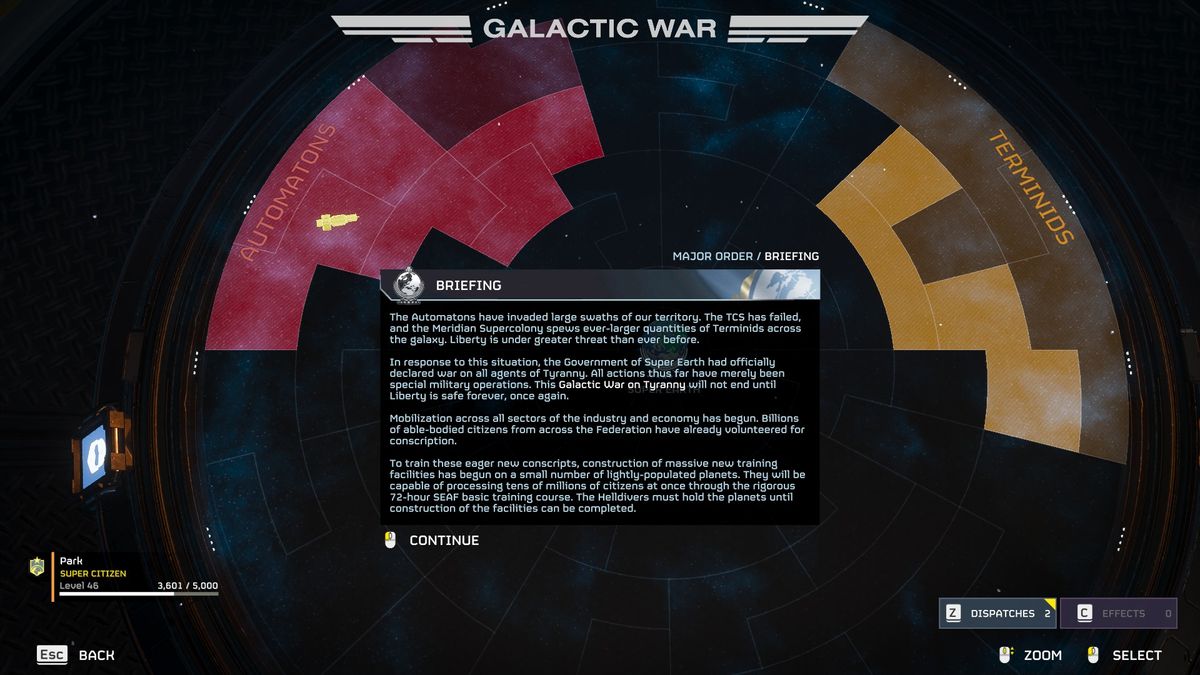 Helldivers 2 takes a page from George W. Bush, rebrands its military ...