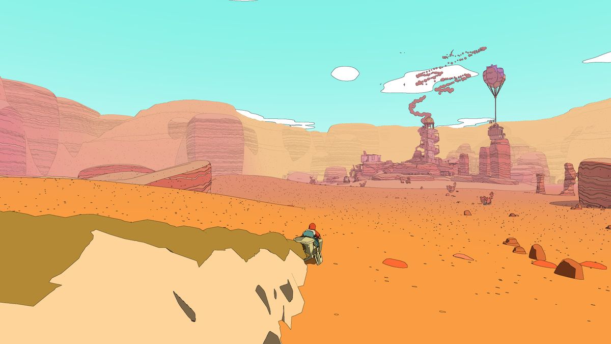 Playing Sable, I can almost feel the wind in my hair and the sand ...