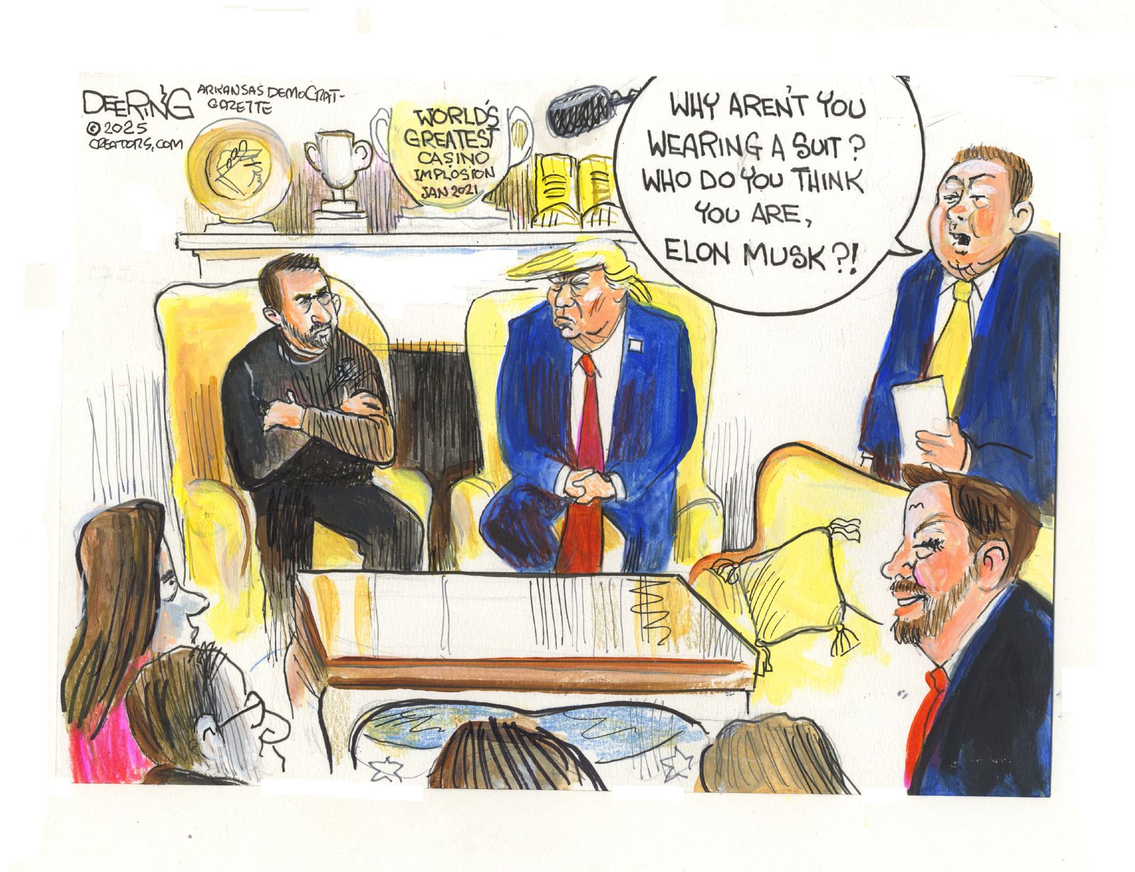 Today's political cartoons - March 3, 2025 | The Week