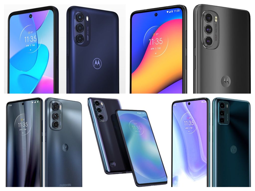 Tons of upcoming Motorola phones have leaked in fresh renders | Android ...
